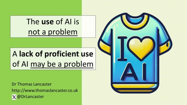 The Proficient Use of AI in Education – Thomas Lancaster's Blog